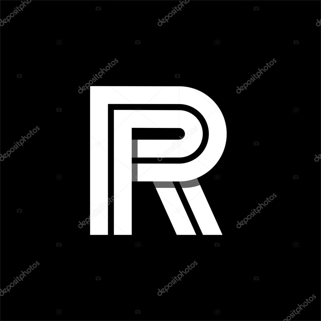 Letra mayúscula R . Vector de stock por ©PGMart 101092490