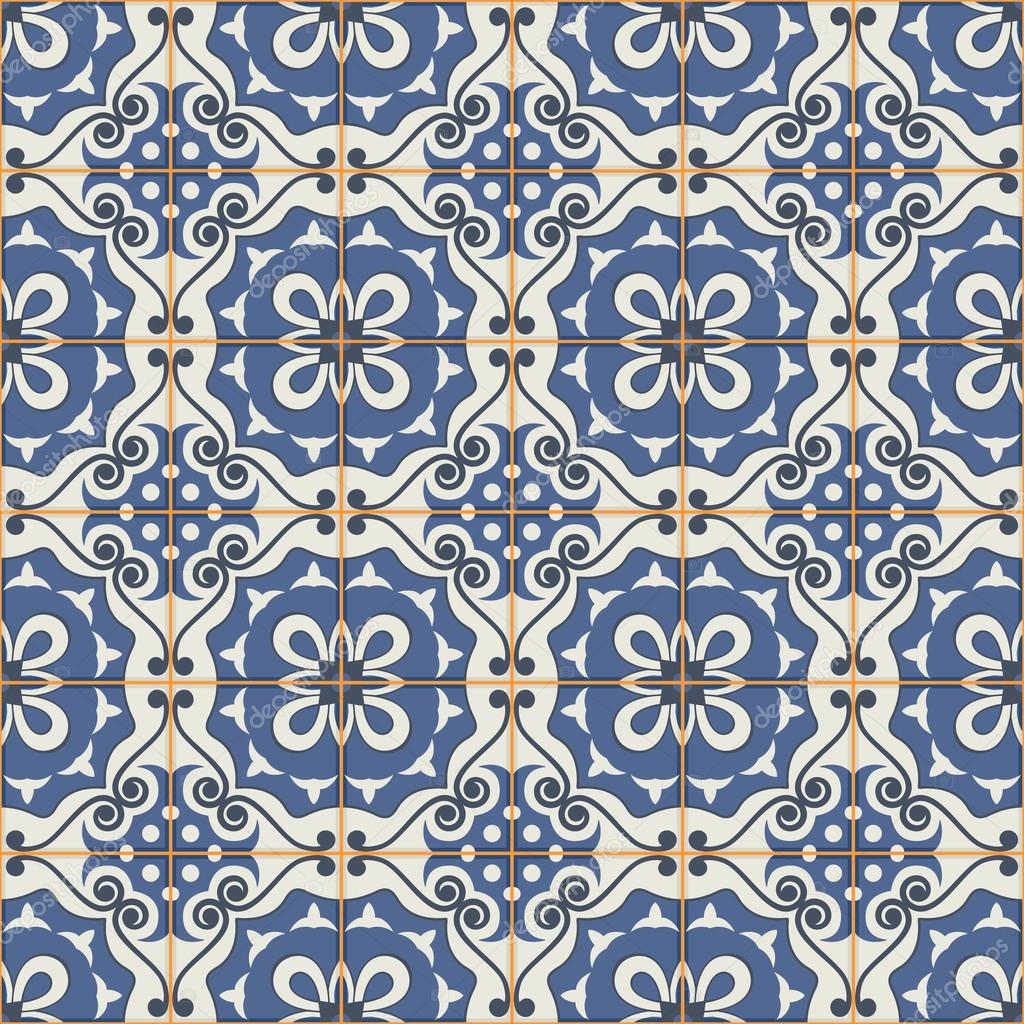 Gorgeous seamless pattern from Moroccan tiles Stock Vector Image by ...
