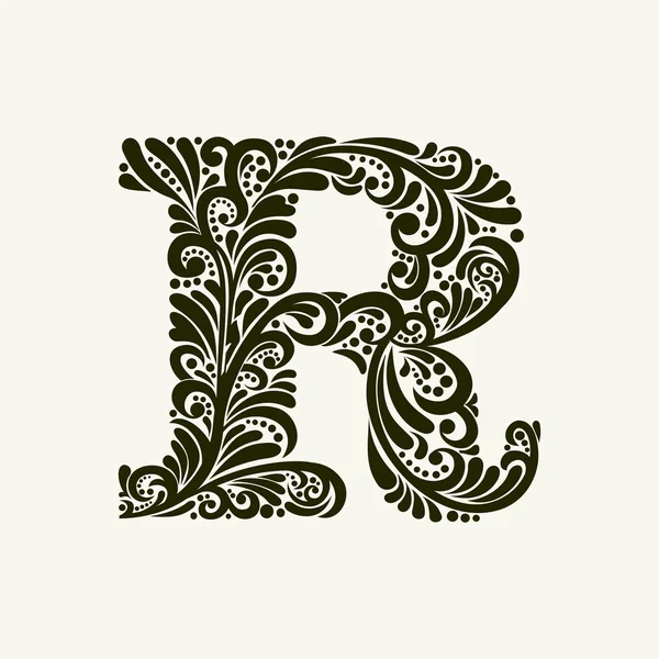 Elegant Letter R