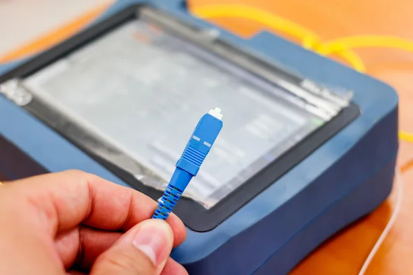 Fiber optic cable testing Stock Photos, Royalty Free Fiber optic cable ...