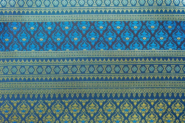 Thai silk fabric pattern — Stock Photo © wittybear #75352183