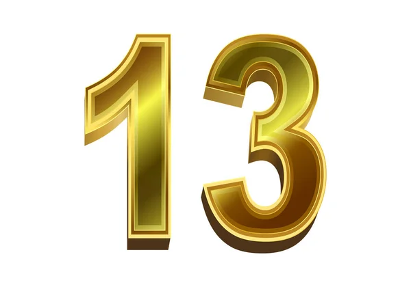 The Number 13 Clip Art