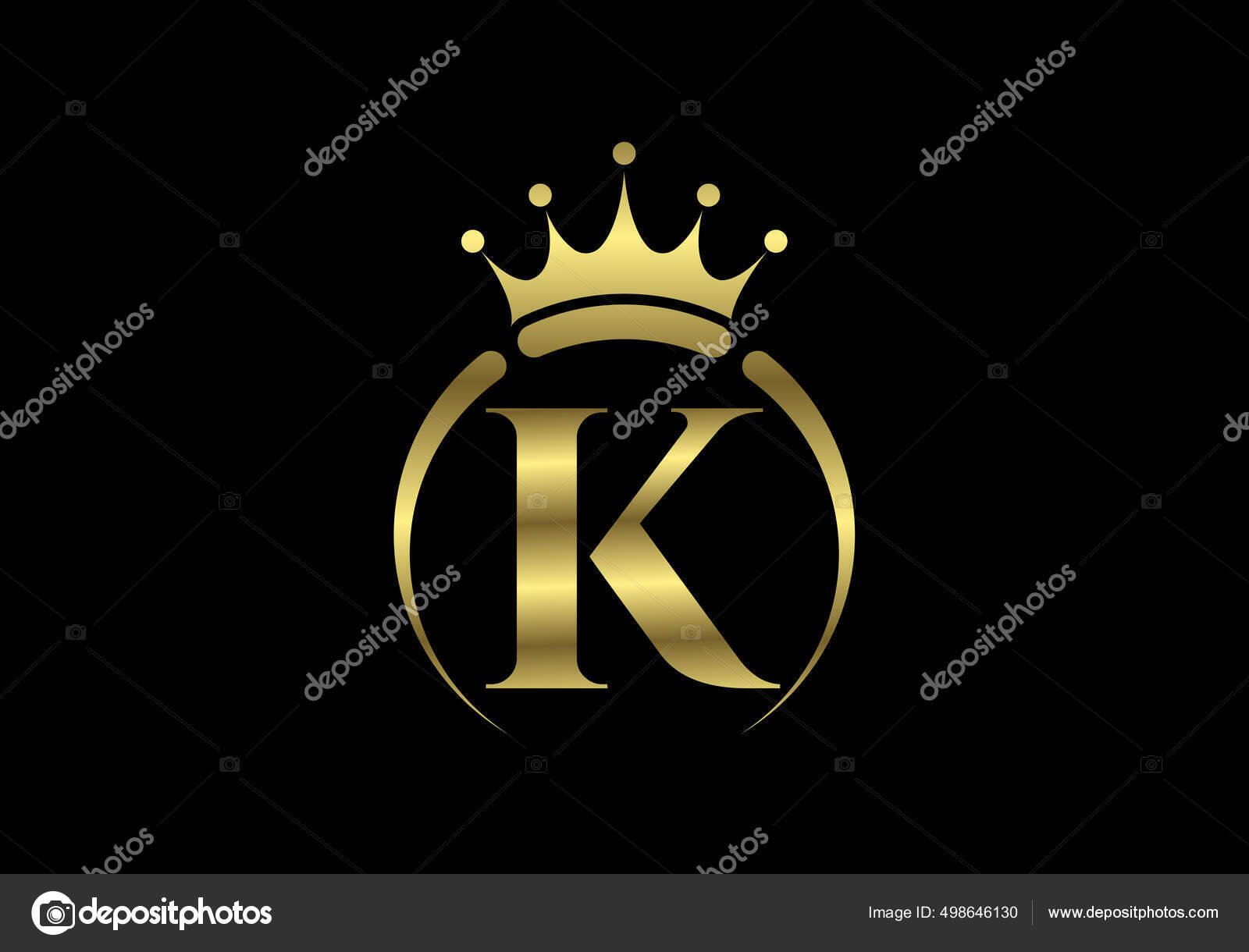 Initial Monogram Alphabet Crown Royal King Queen Luxury Symbol Font ...