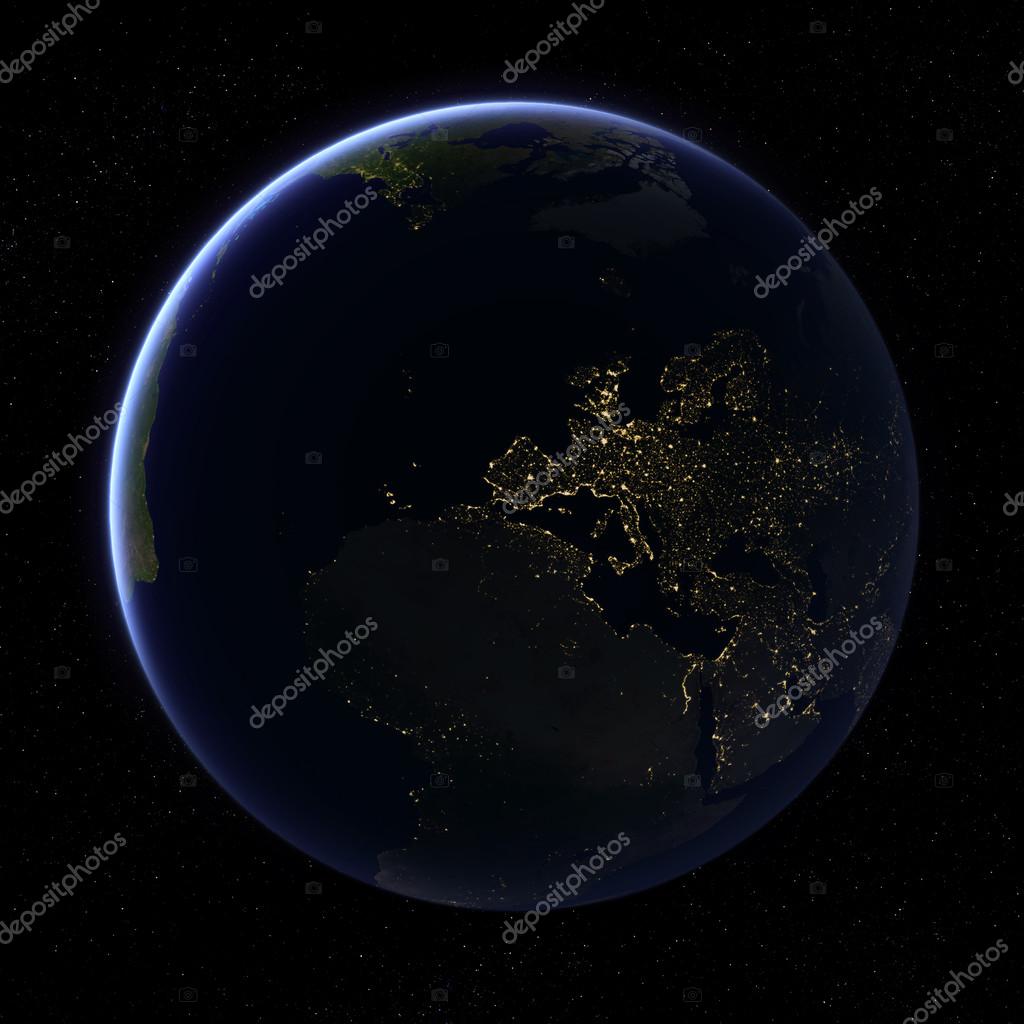 Nasa From Earth With No Clouds