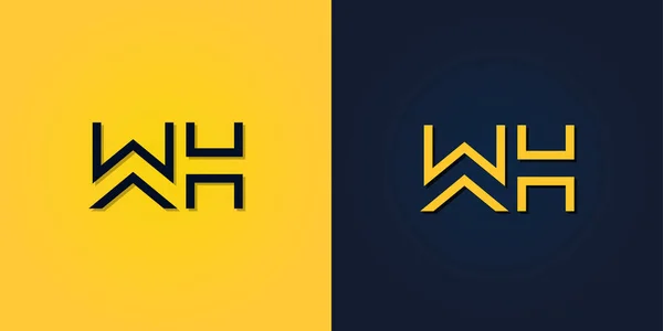 Wh logo imágenes de stock de arte vectorial | Depositphotos