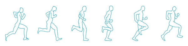 Hand drawing running cicle Stock Vector Image by ©Kolyada_a #110246546