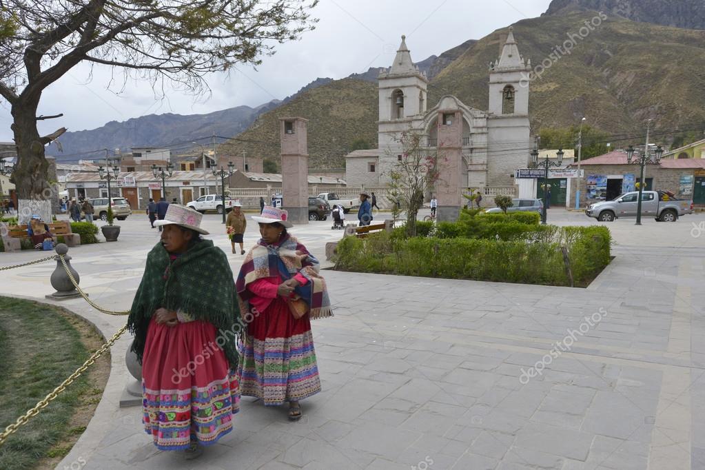 Chivay, Colca canyon, Peru – Stock Editorial Photo © oscarespinosa ...