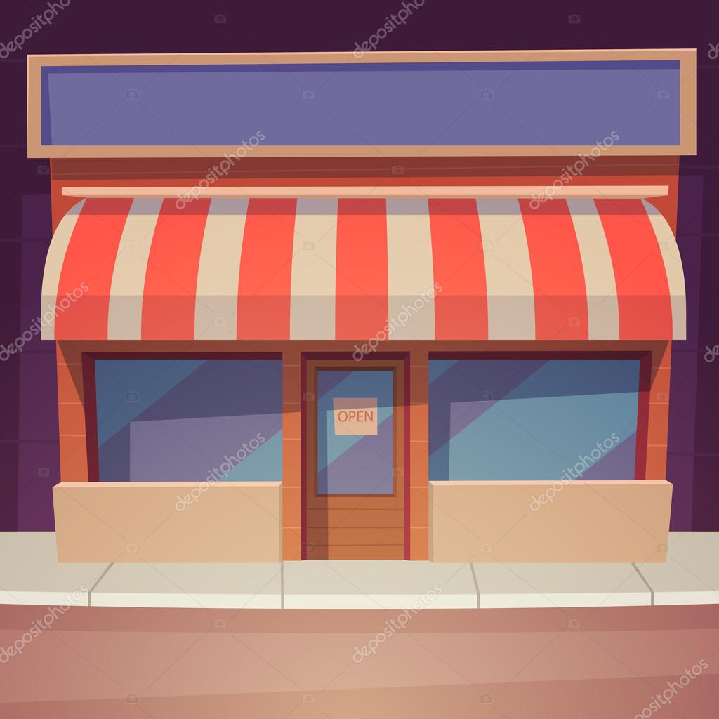 Tienda de dibujos animados vector, gráfico vectorial © alexm83 imagen ...