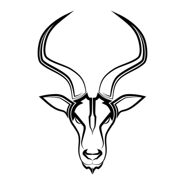 Antelope Head Drawing