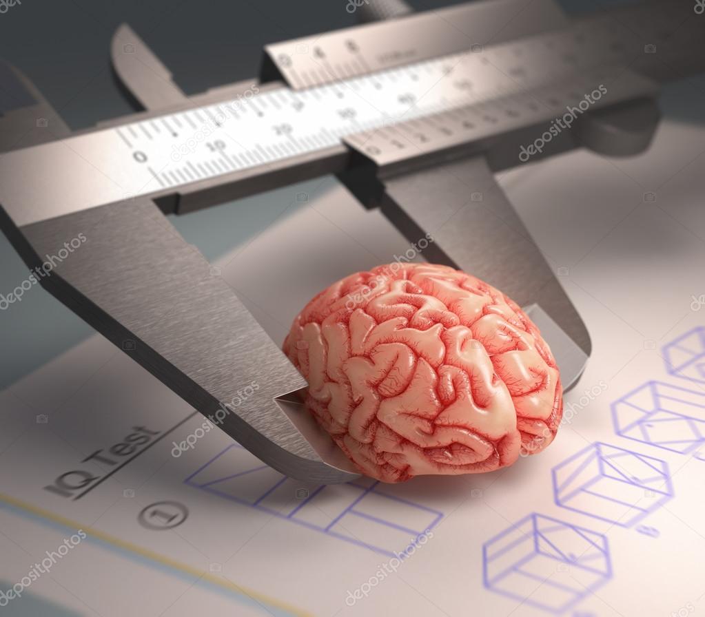 Measuring The Human Intelligence Stock Photo by ©ktsdesign 109829632