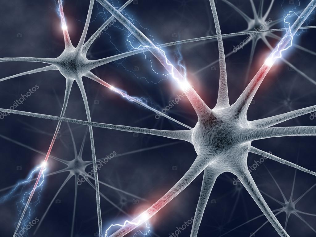 Neuron generating electrical pulses. — Stock Photo © ktsdesign #63233103 Neuron generating electrical pulses. — Stock Photo © ktsdesign #63233103