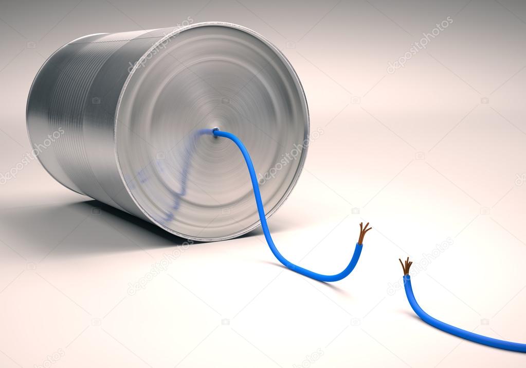 Can Telephone Stock Photo by ©ktsdesign 63353825