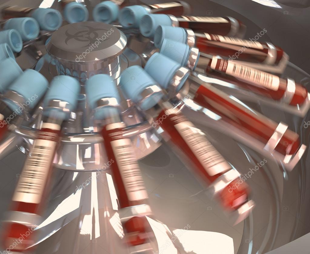 Centrífuga de sangue — Fotografias de Stock © ktsdesign #99056568