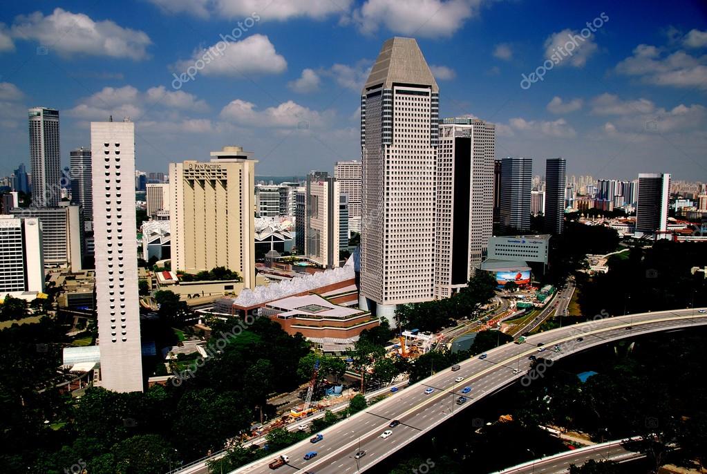 Singapore: Skyline with High Rise Towers – Stock Editorial Photo ...