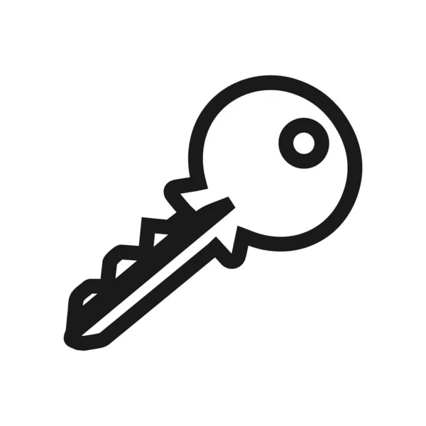 Vector Illustration Key Icons Isolated White Background Stock Vector by ...