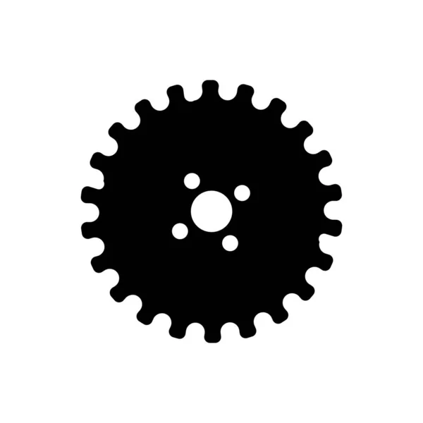 Cog Wheel Vector Logo Design Gear Concept Emblem Isolated White Stock ...