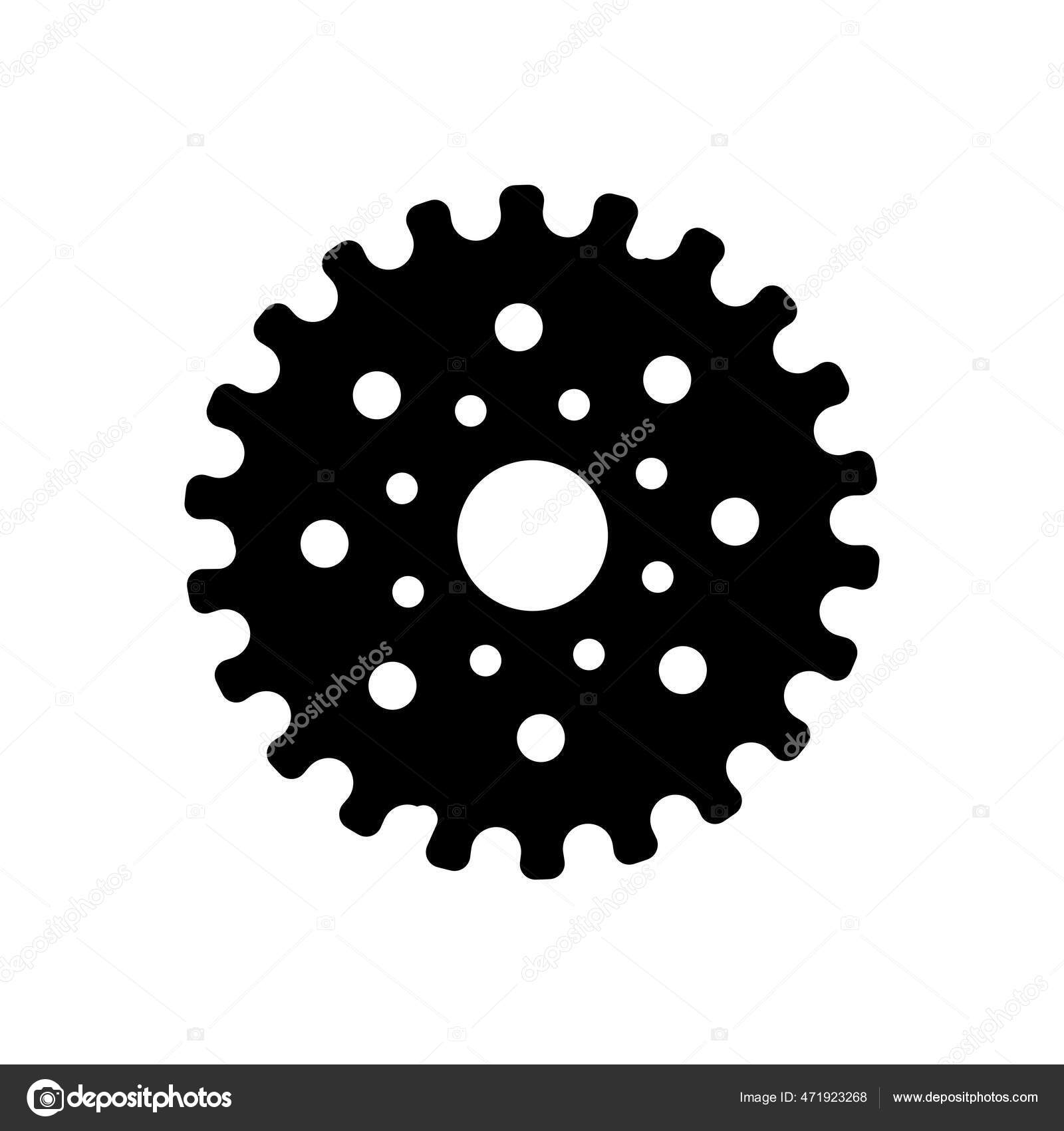 Cog Wheel Vector Logo Design Gear Concept Emblem Isolated White Stock Vector by ©Maximlacrimart ...