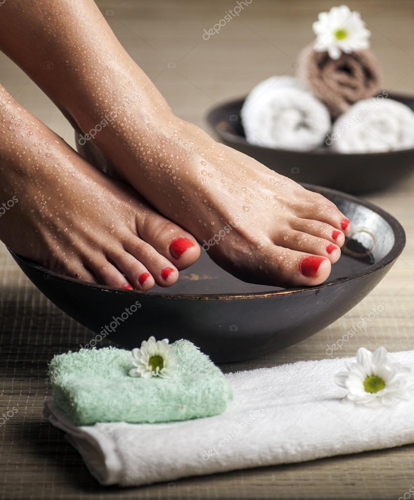 Foot Spa Background Stock Photo by ©NikiLitov 62437635