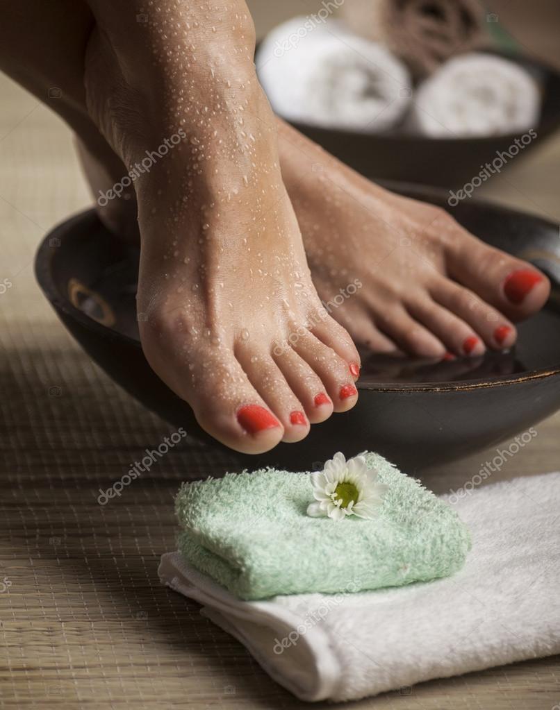 Foot Spa Background — Stock Photo © NikiLitov #62437637