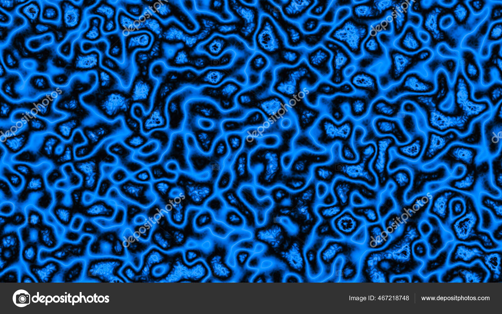 Rendering Short Plane Biscous Mass Deformed Cells Joining Deforming Each — Stock Photo ...