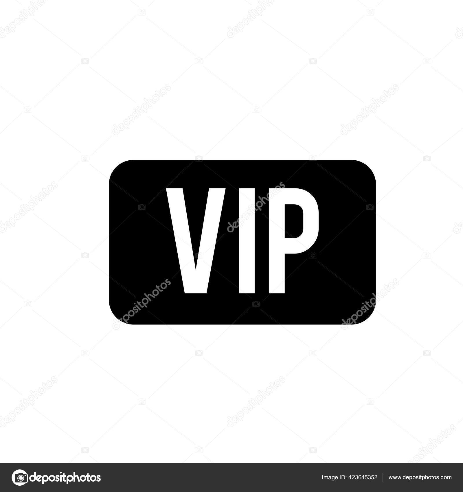 Vip Icon Priority Sign Symbol — Stock Photo © meredesign #423645352