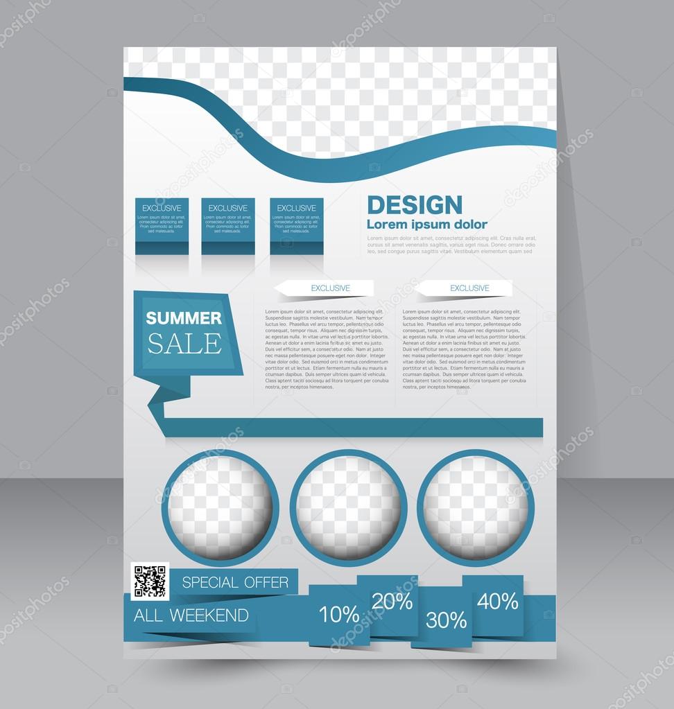 Flyer template or business brochure Stock Vector Image by ©Milana88 ...