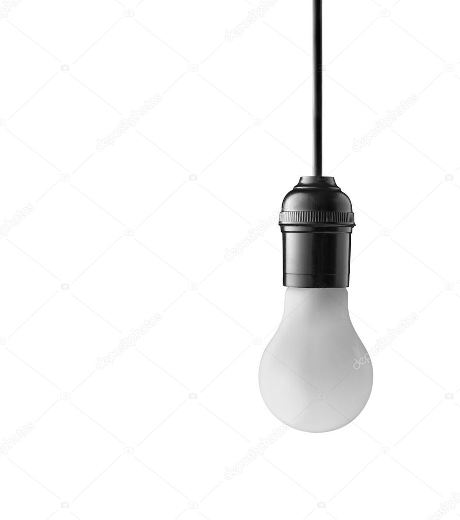 Light bulb isolated on white background Stock Photo by ©chones 120539630