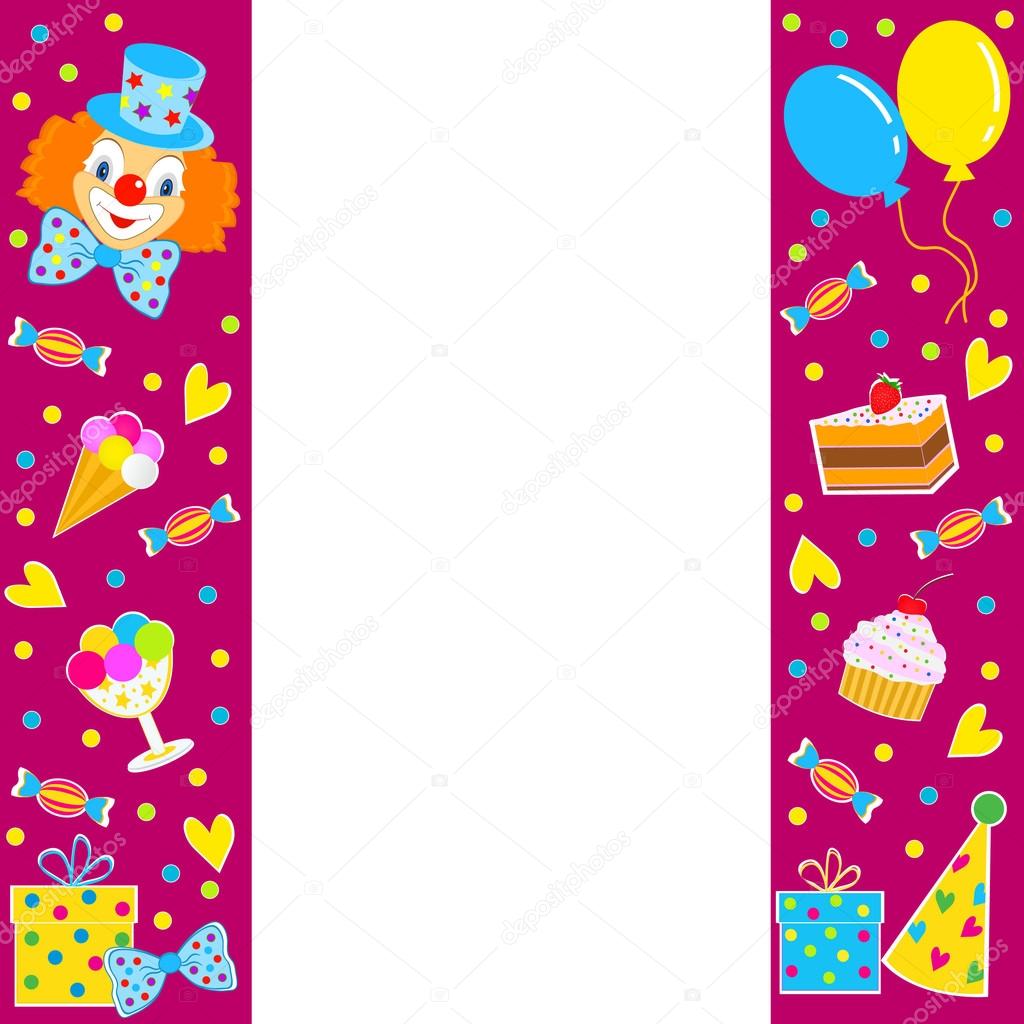Birthday Frame Background Vector Files - Infoupdate.org