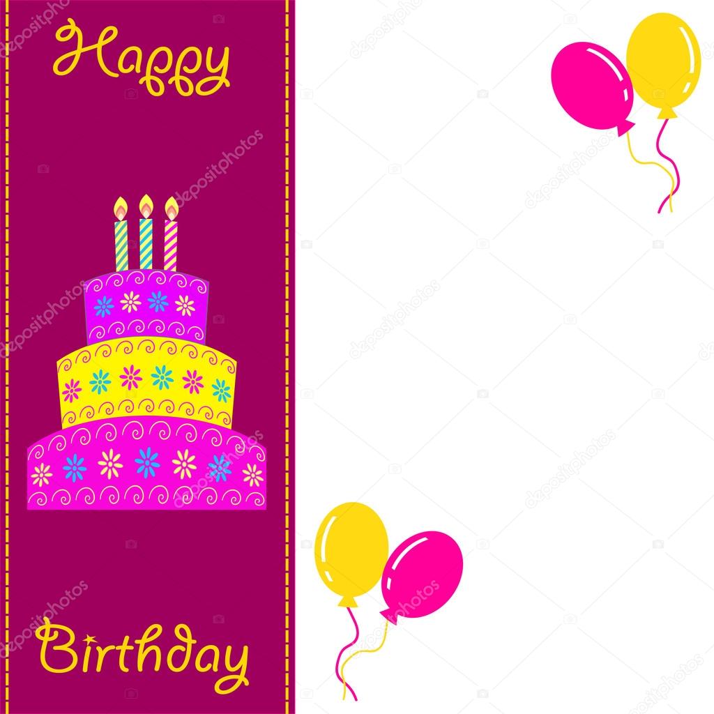 Birthday card. Stock Vector Image by ©iris828 #66463855