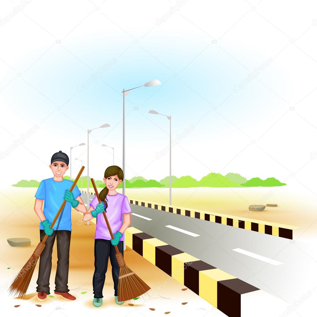 Clean India Mission Stock Vector Image by ©snapgalleria #80147952