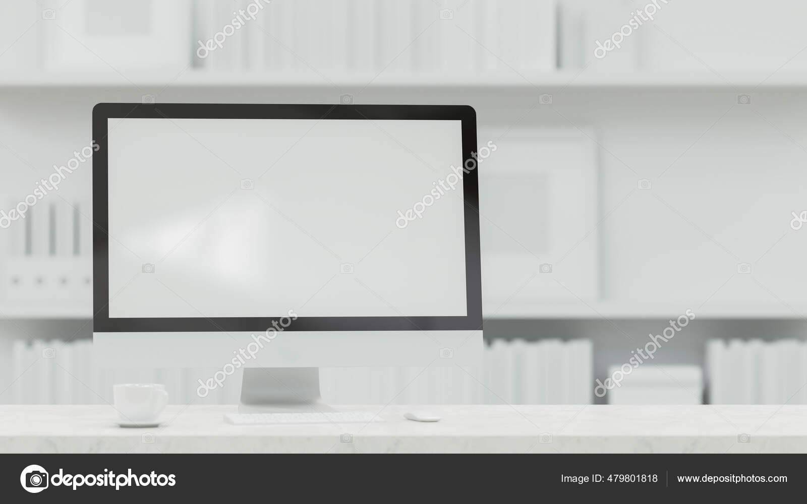 Futuristic Desktop Computer