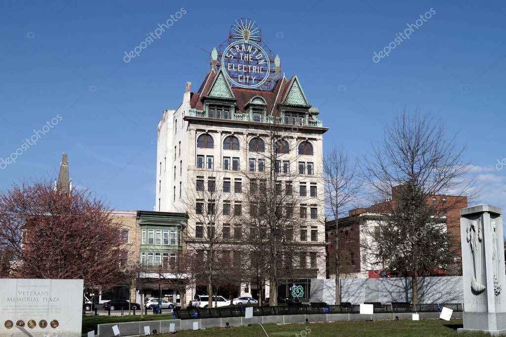 Edificio eléctrico Scranton, monumento emblemático de Beaux-Arts de ...