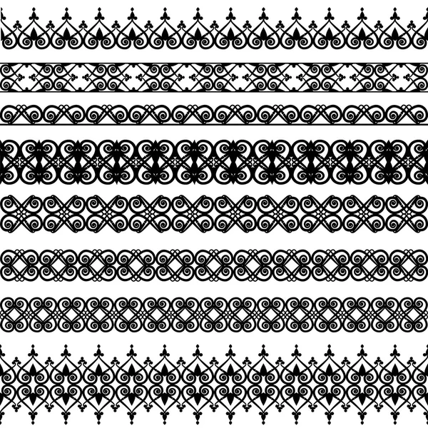 Henna Tattoo borders Stock Vector Image by ©krishnasomya #11803023