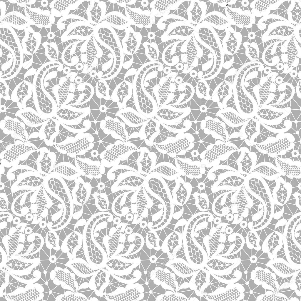 Patrón de encaje blanco Vector de stock #118391368 de ©tatiana54