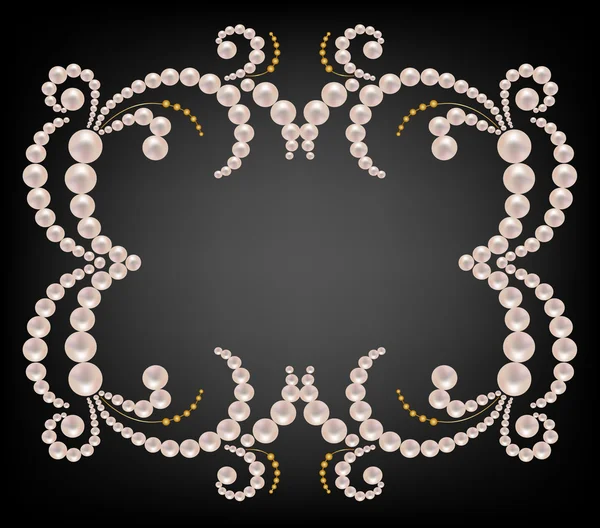 Pearl border Vector Art Stock Images | Depositphotos