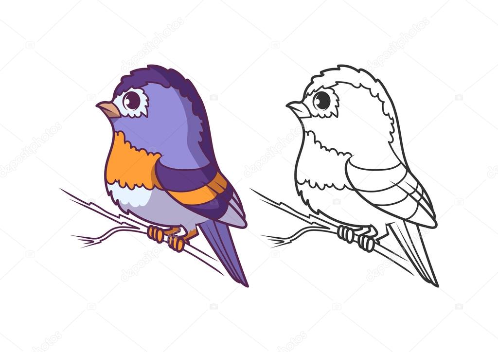 Cute little brambling. Stock Vector Image by ©yavi #105111038