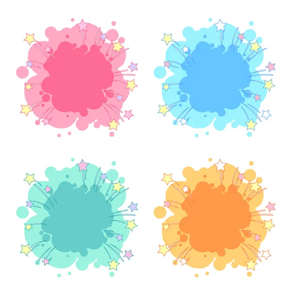 Spots in different colors Vector Art Stock Images | Depositphotos