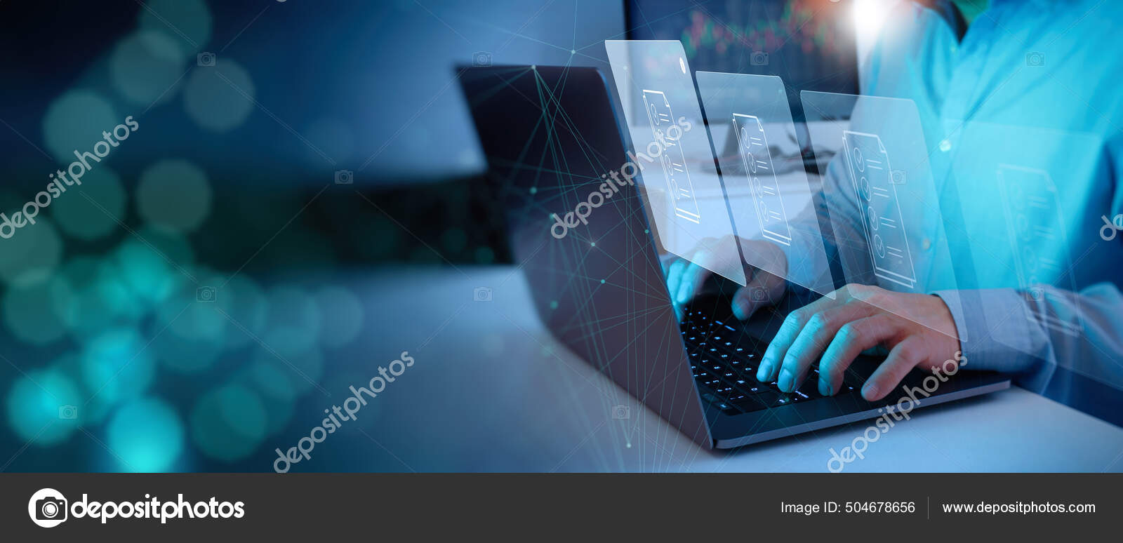 Compliance Rules Law Regulation Policy Concept Businessman Working ...