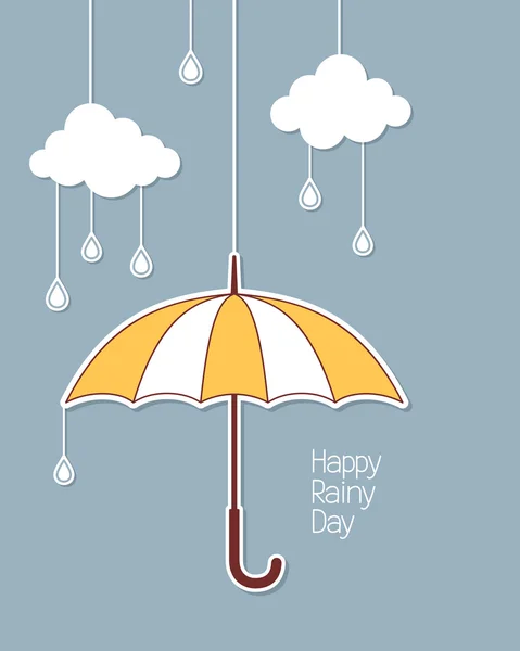 Cartoon rainy day Vector Art Stock Images | Depositphotos