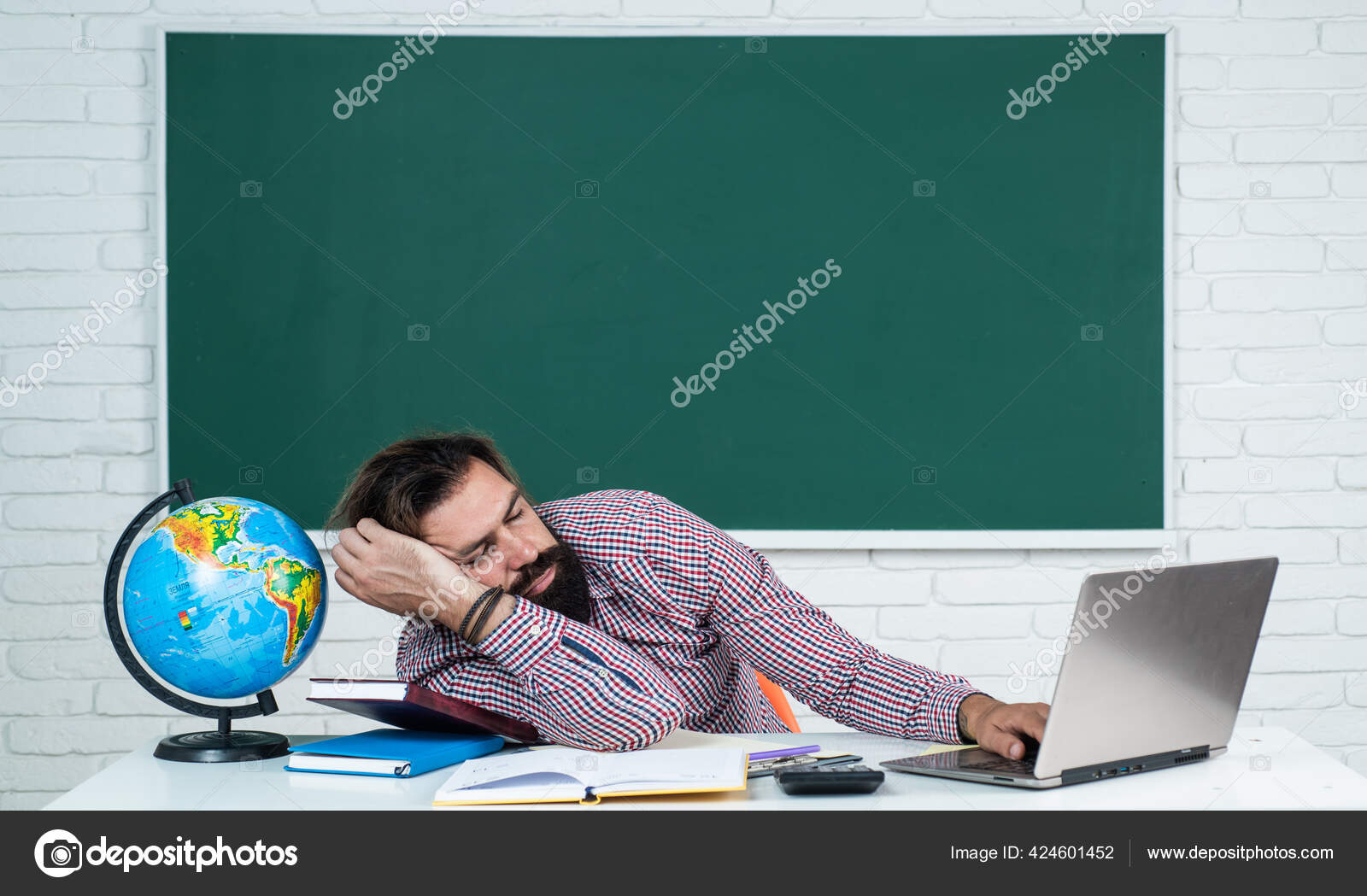 Students Sleeping In Class While Teaching