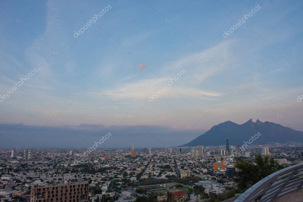 Monterrey, México. 08-19-2019. Vista de las calles del Barrio Antiguo ...