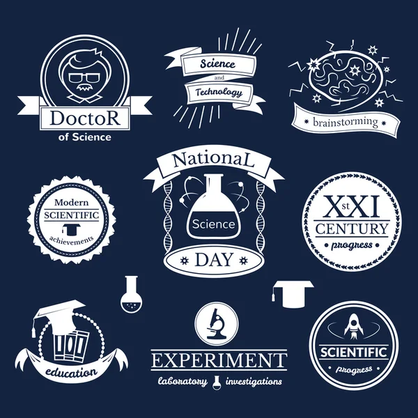 Science and knowledge signs set Stock Vector Image by ©meowudesign ...