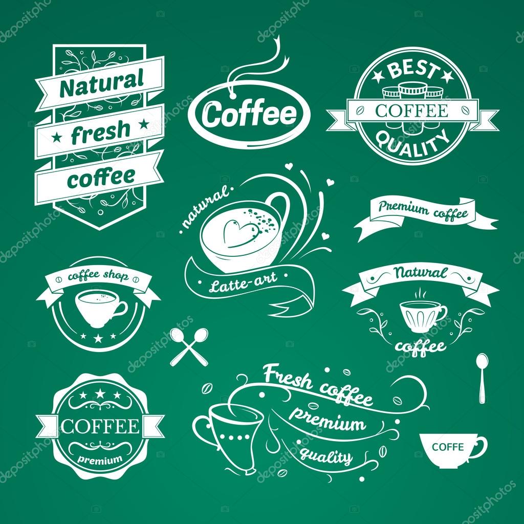 Coffee signs set Stock Vector Image by ©meowudesign #82522284