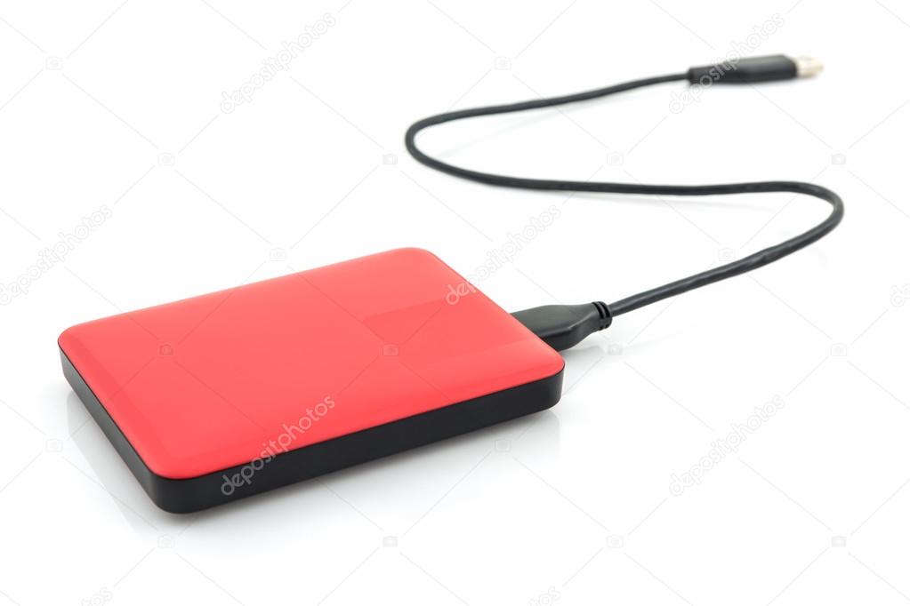 External hard drive for backup. Stock Photo by ©amnachphoto 112678158