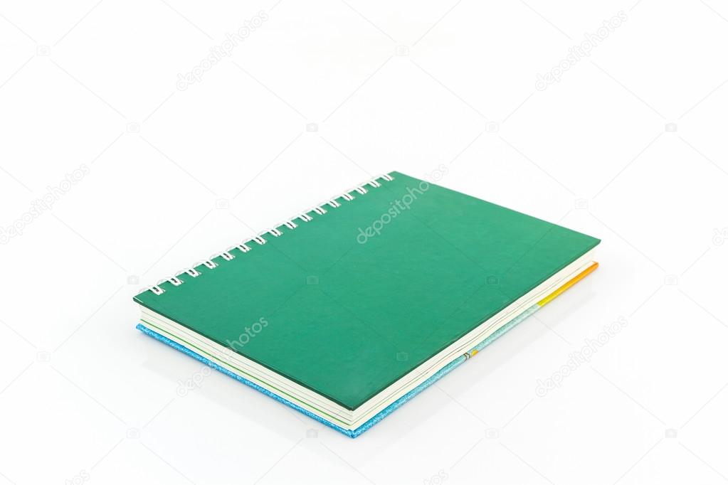 Green diary book. — Stock Photo © amnachphoto #79653808