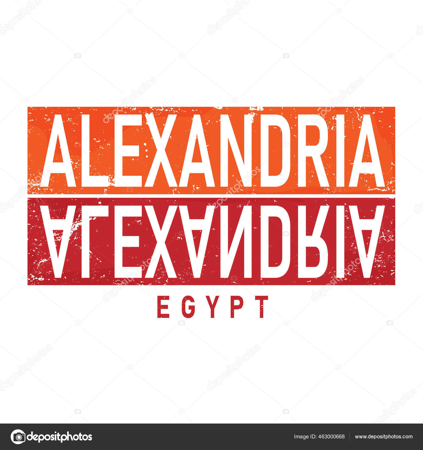 Alexandria, text design. Vector Typography poster. Usable as background ...