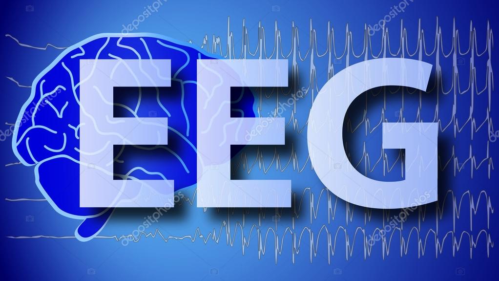 brain wallpaper illustration EEG — Stock Photo © drnn #61461415