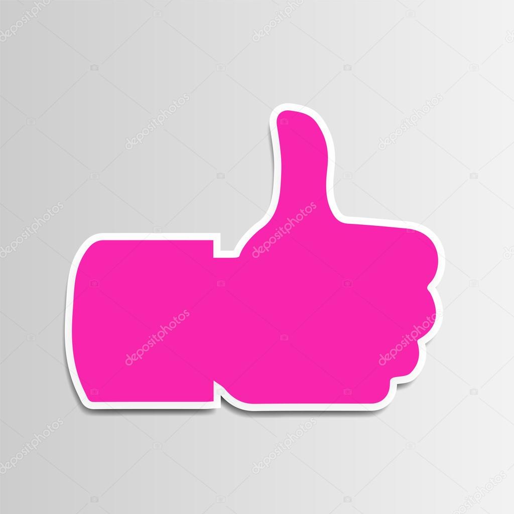 I like hand — Stock Photo © drnn #63379719