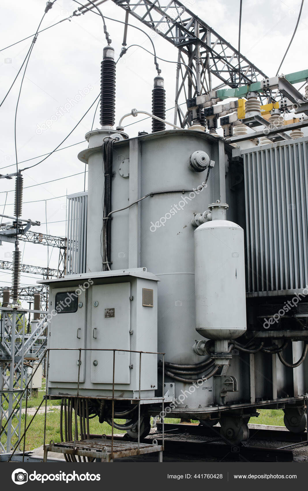 Power Transformer Electrical Substation Power Engineering Industry ...