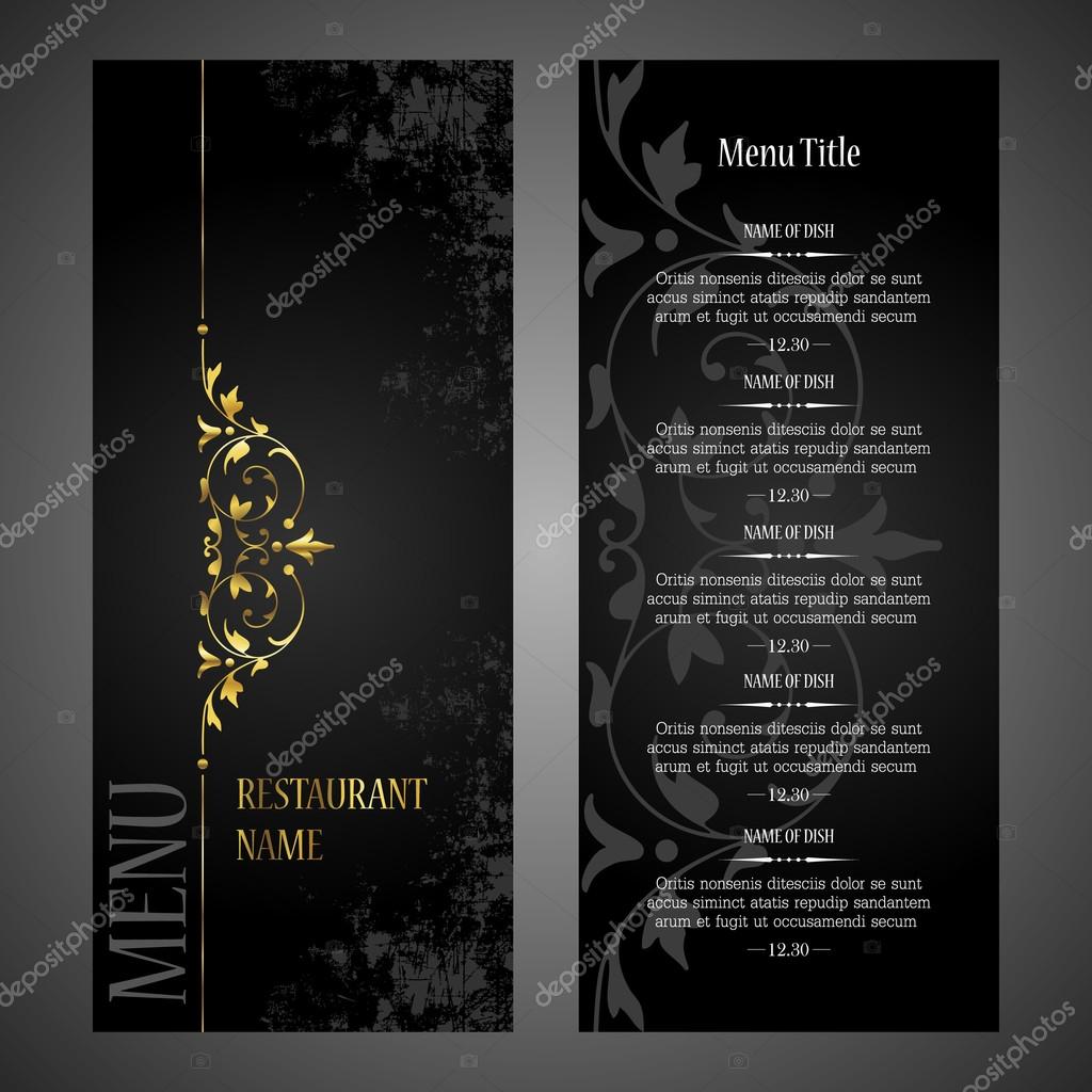 Vector restaurant menu design Stock Vector Image by ©bluepencil #120511420